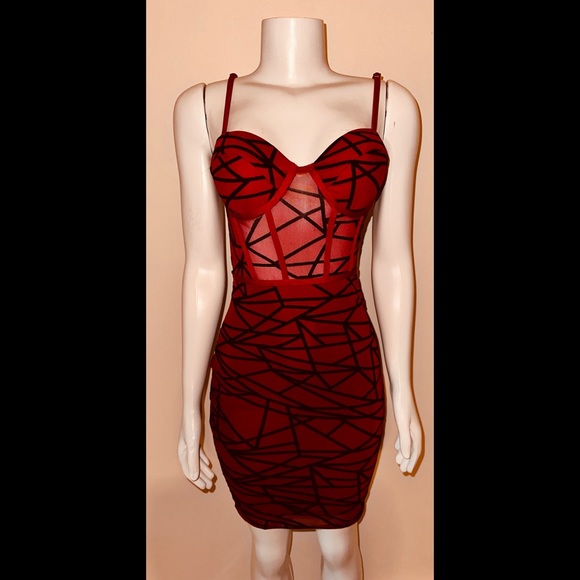 Dresses | Beautiful Red Club Dress Or A Date Night | Poshmark